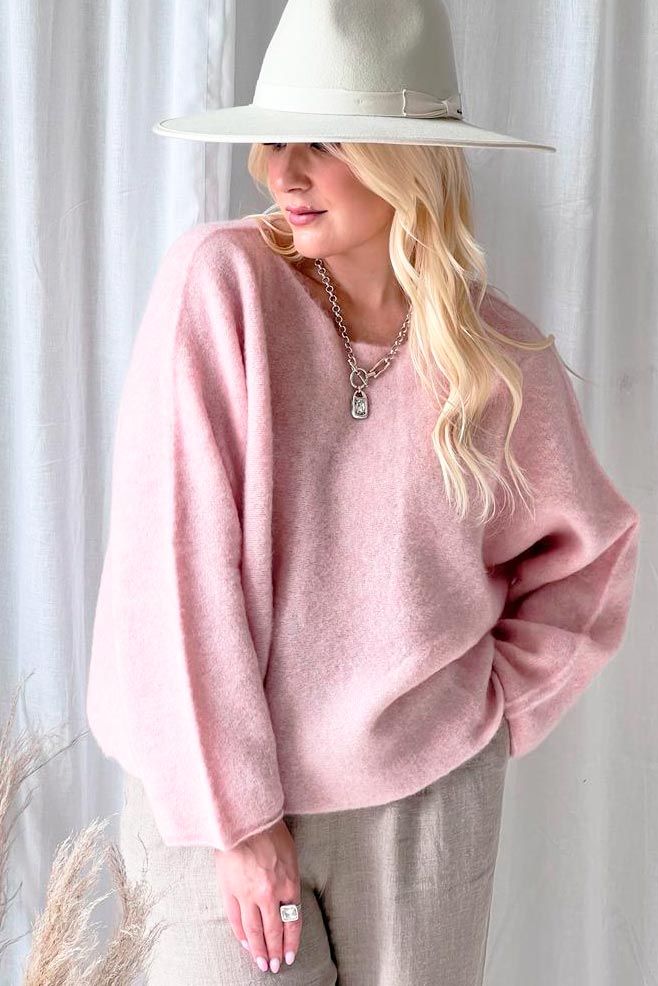 Angie jumper, soft pink – BYPIAS